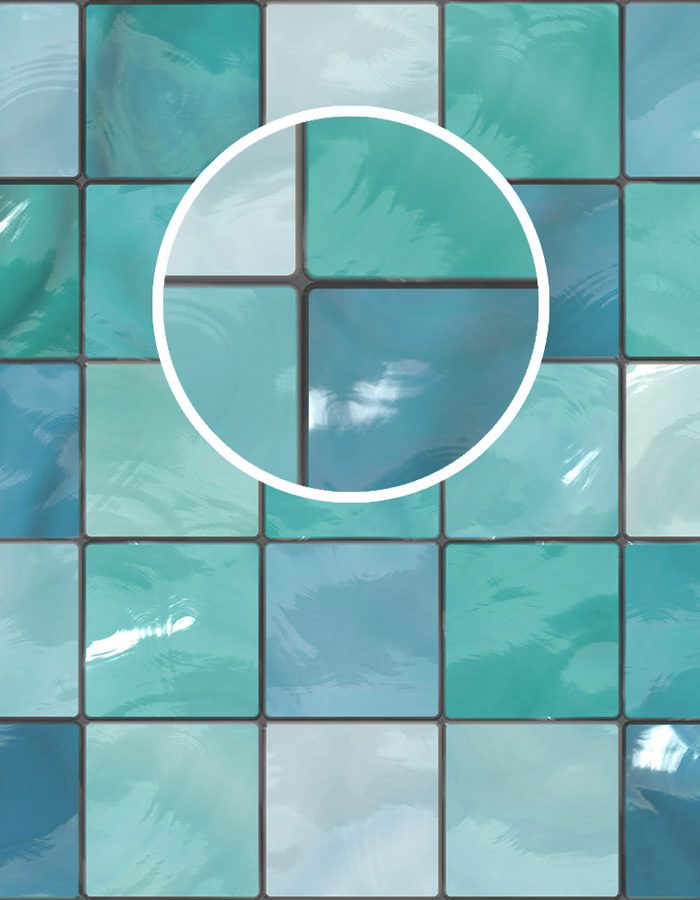 Adesivo papel de parede azulejo belize azul – City Decor Adesivos